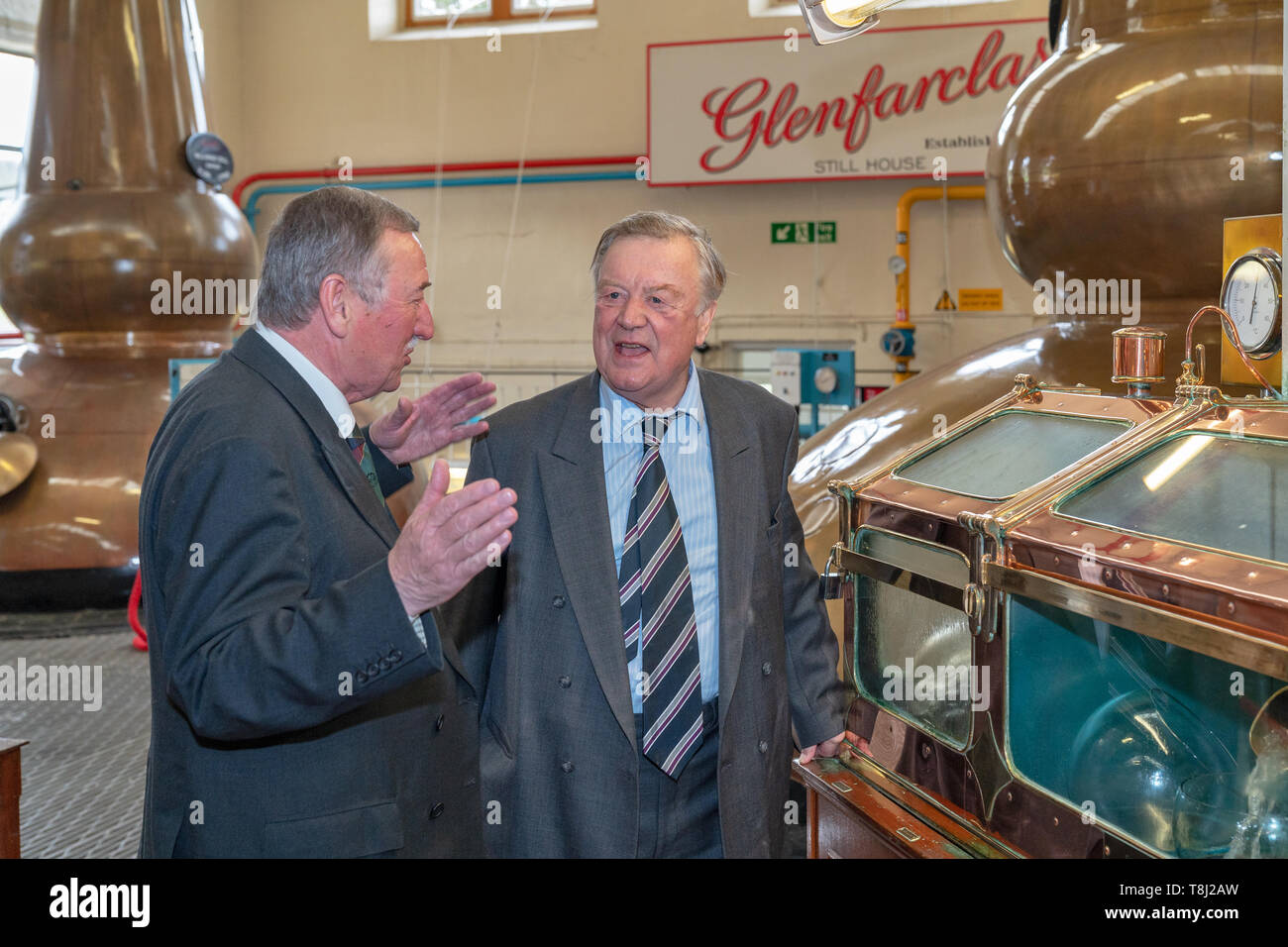 13 May 2019, Glenfarclas Distillery, Ballindaloch, Banffshire, Scotland ...