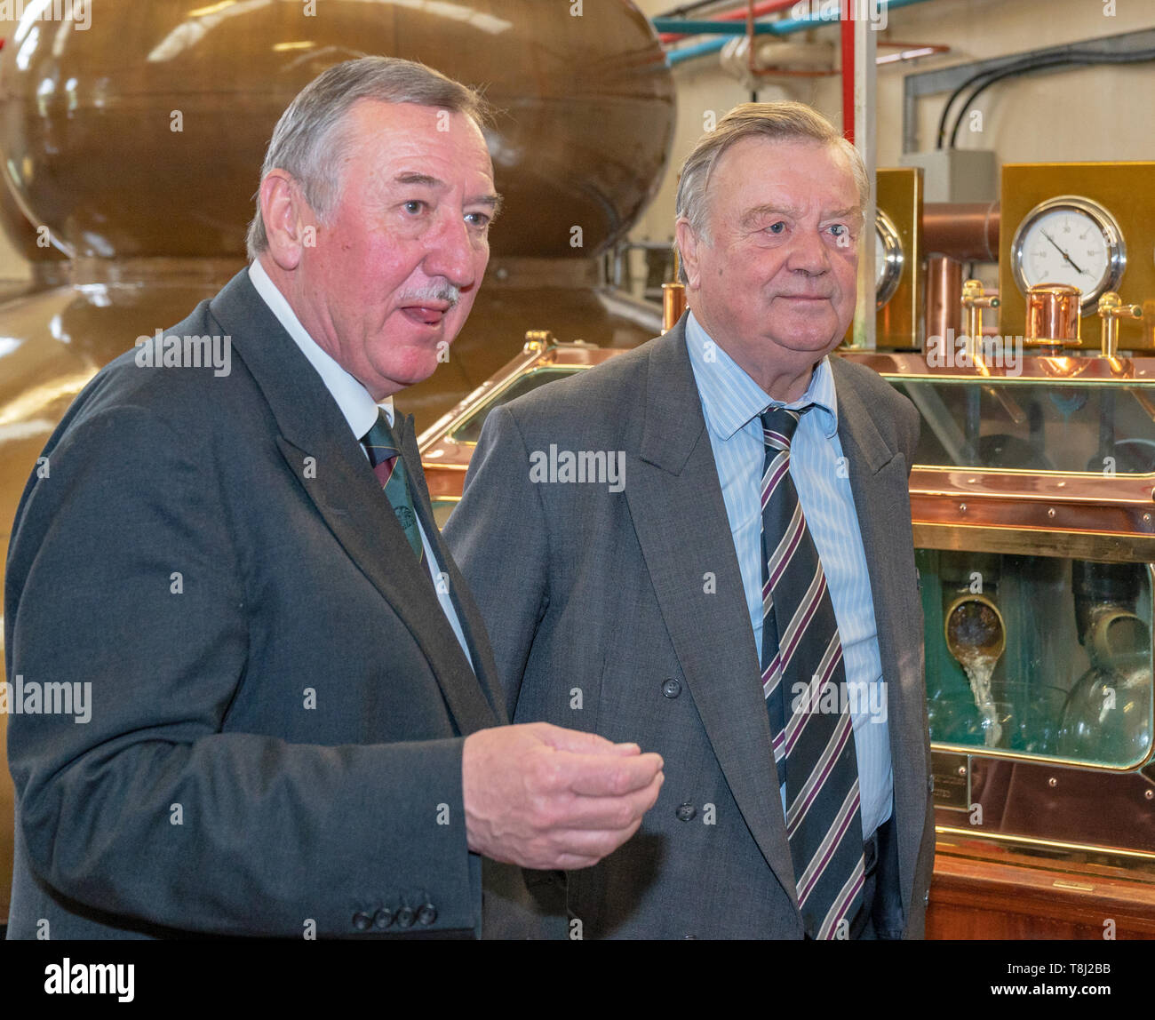 13 May 2019, Glenfarclas Distillery, Ballindaloch, Banffshire, Scotland ...