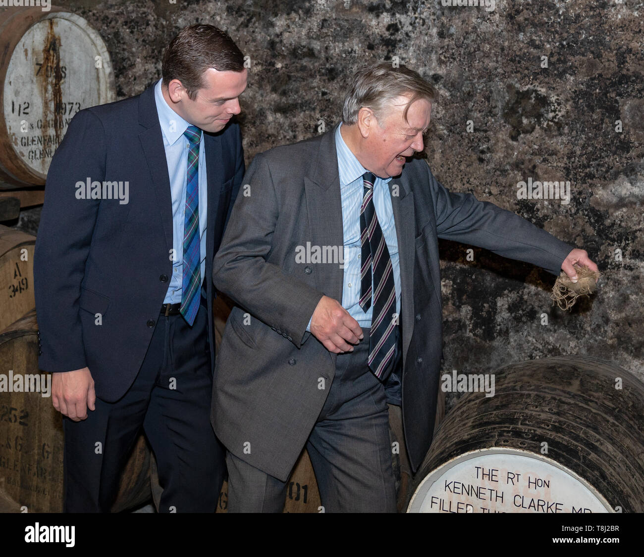 13 May 2019, Glenfarclas Distillery, Ballindaloch, Banffshire, Scotland ...