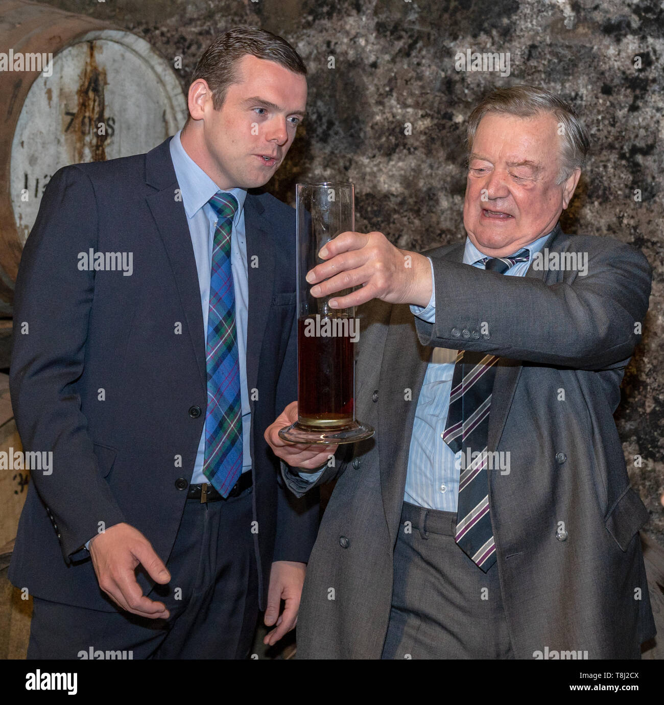 13 May 2019, Glenfarclas Distillery, Ballindaloch, Banffshire, Scotland ...