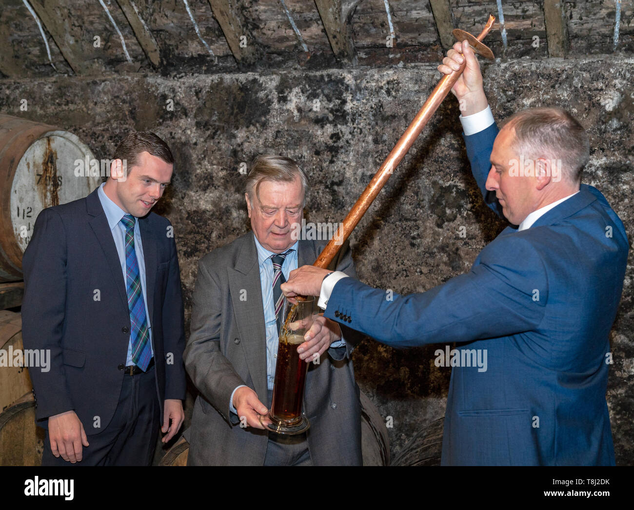 13 May 2019, Glenfarclas Distillery, Ballindaloch, Banffshire, Scotland ...