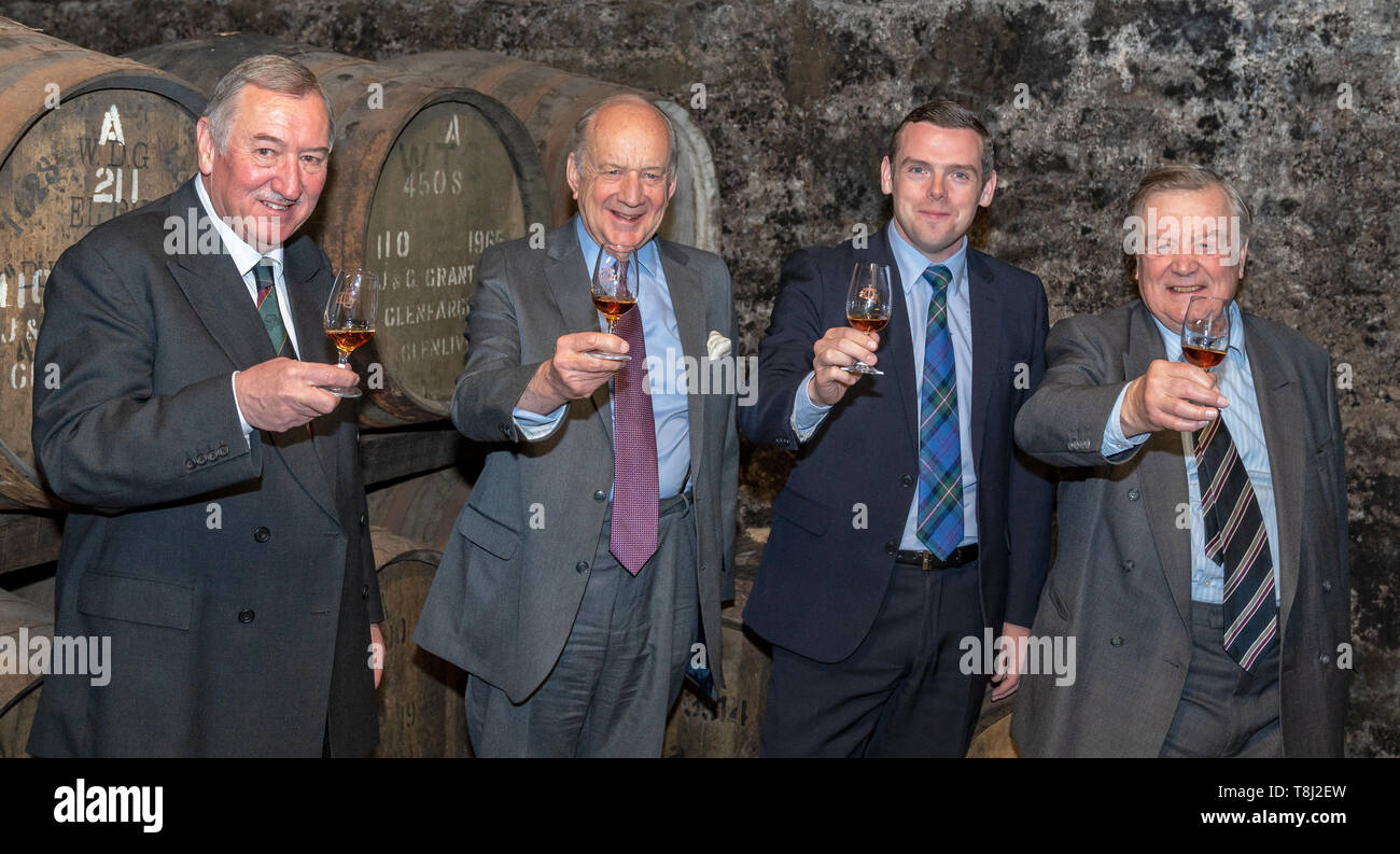 13 May 2019, Glenfarclas Distillery, Ballindaloch, Banffshire, Scotland ...