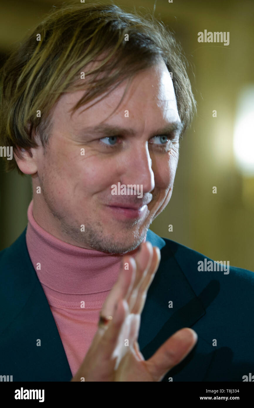 Lars EIDINGER, actor, portrait, portrait, portrait, cropped single image, single motive, on the ...