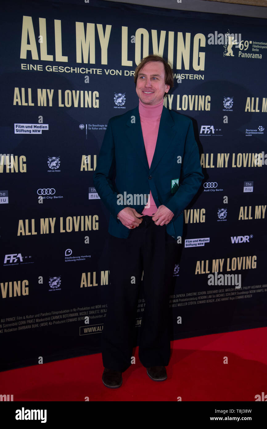 Eat, Deutschland. 13th May, 2019. Lars EIDINGER, actor, portrait, portrvsst, portrait, cropped ...