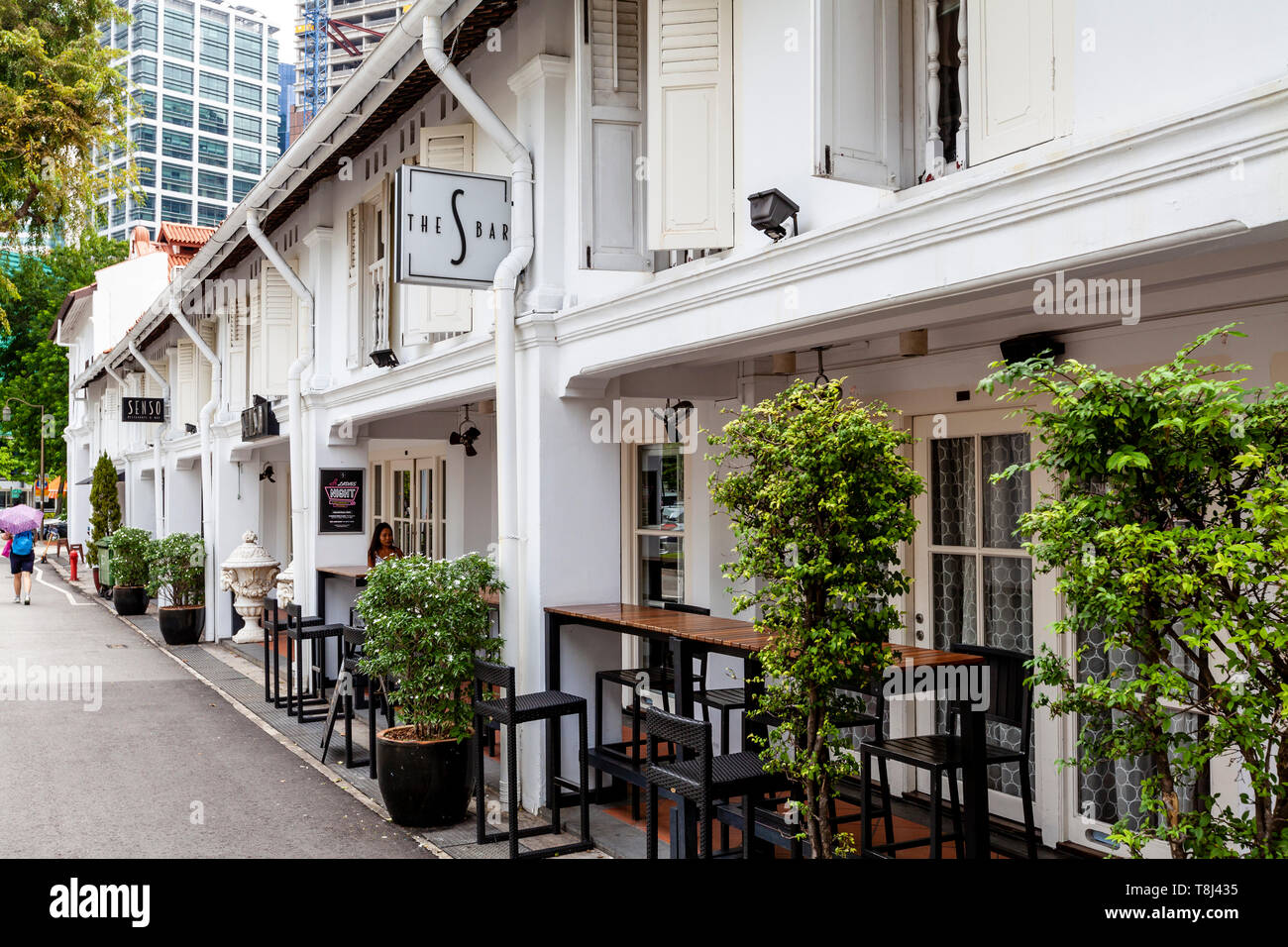 Club Street, Singapore, South East Asia Stock Photo - Alamy