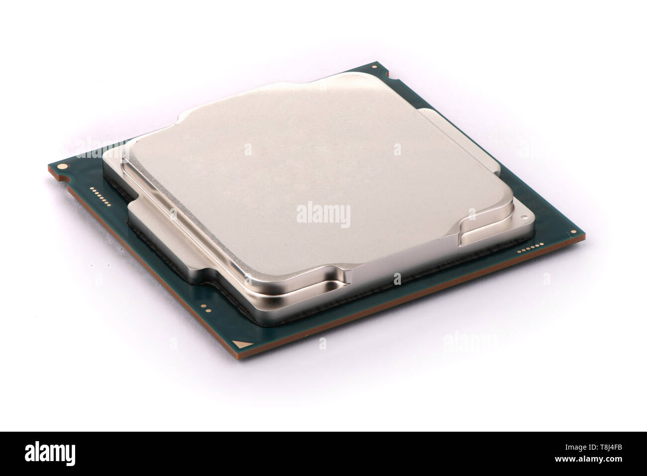 CPU : Central Processing Unit, Computer processor from the bottom side ...