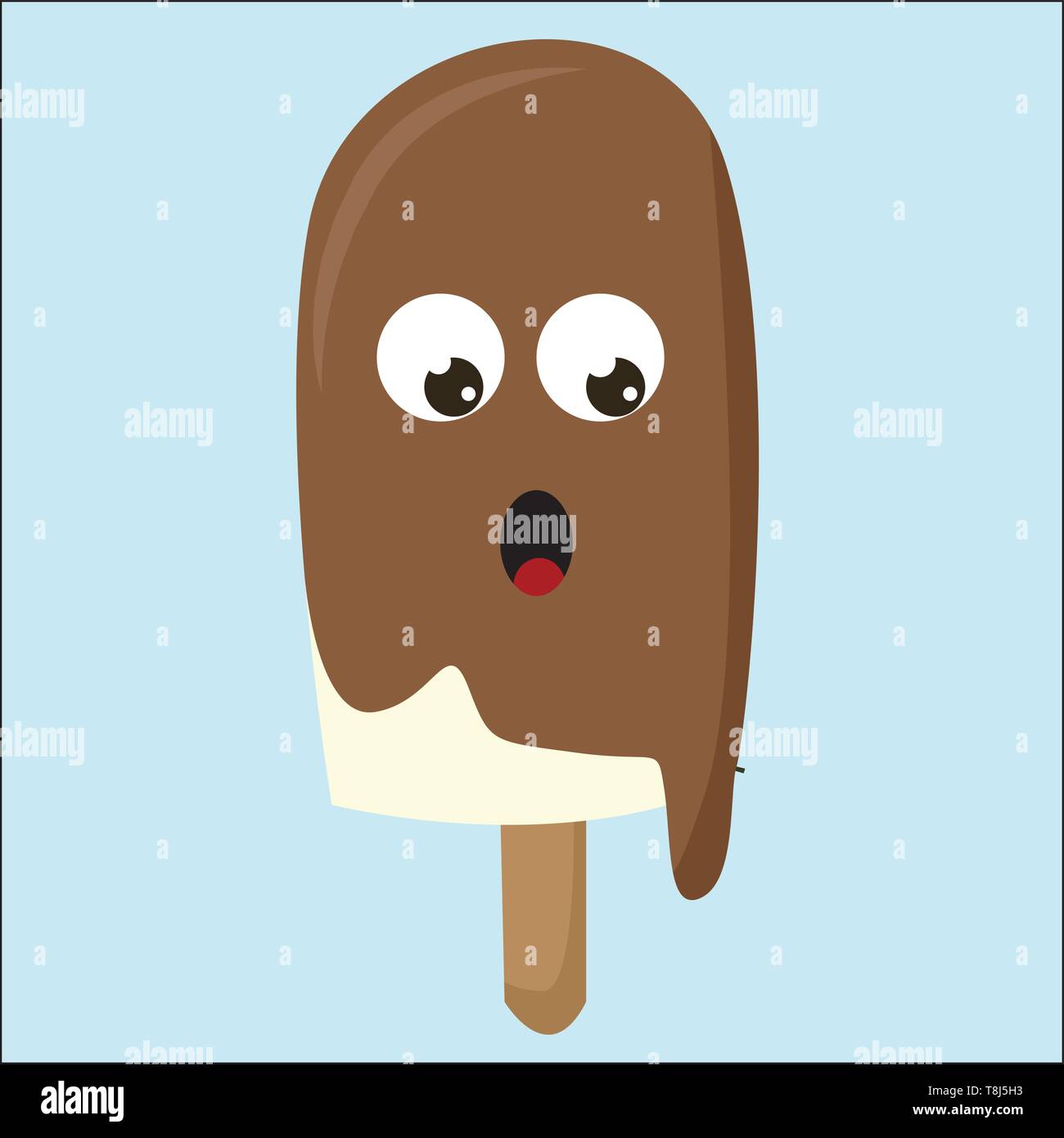 Melted Chocolate Drawing