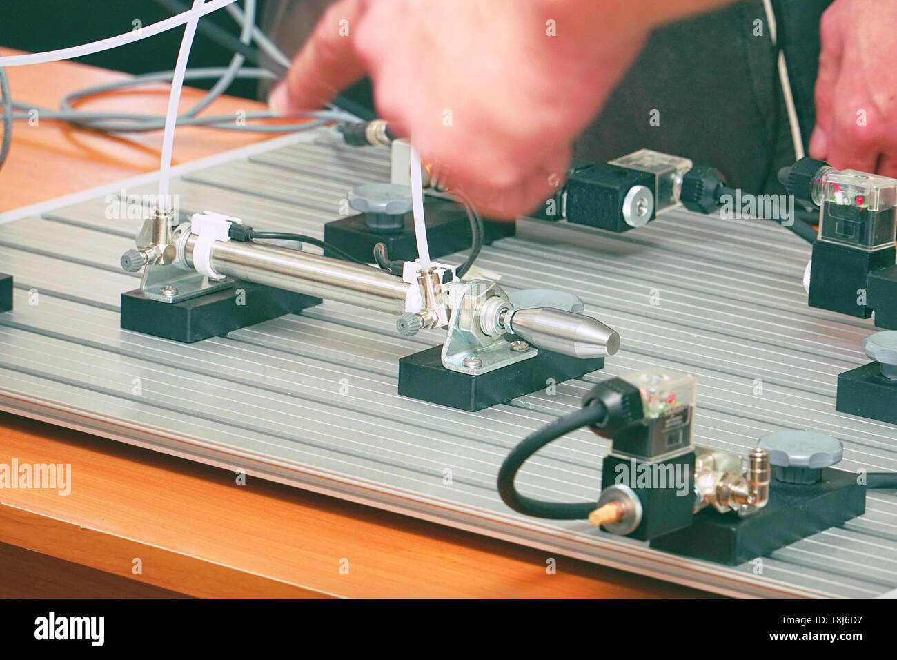 Electric circuit switch laboratory hi-res stock photography and images ...