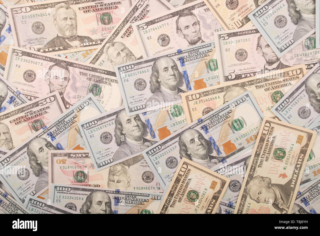 Background from dollar banknotes. Abstract money background raster ...