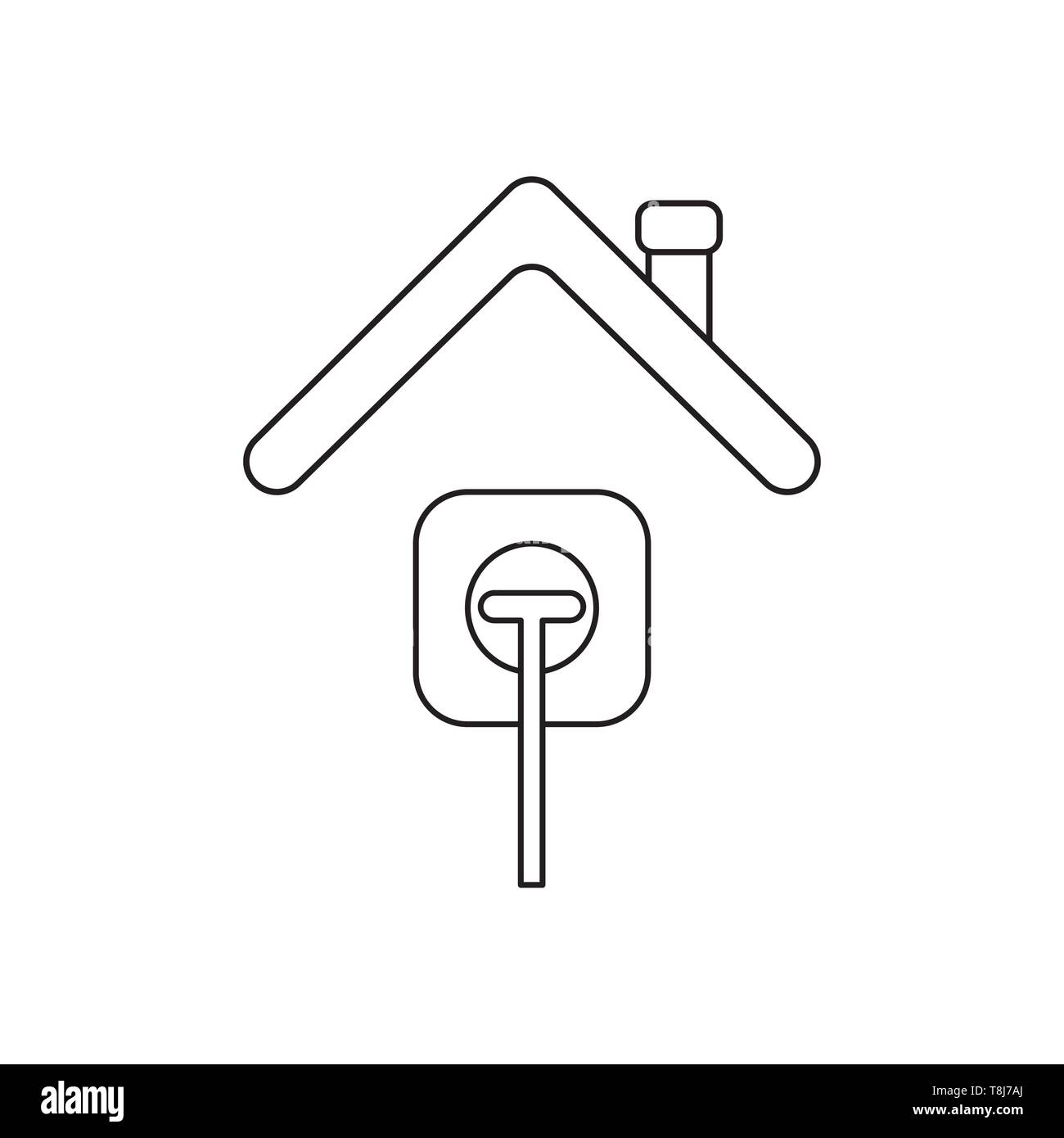 Outlet structure Stock Vector Images - Alamy