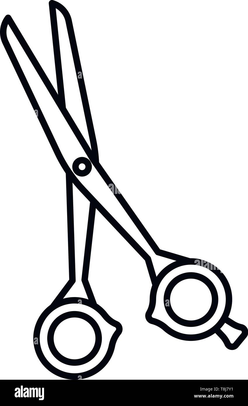 Scissors Icon Vector Stock Vector Image & Art - Alamy