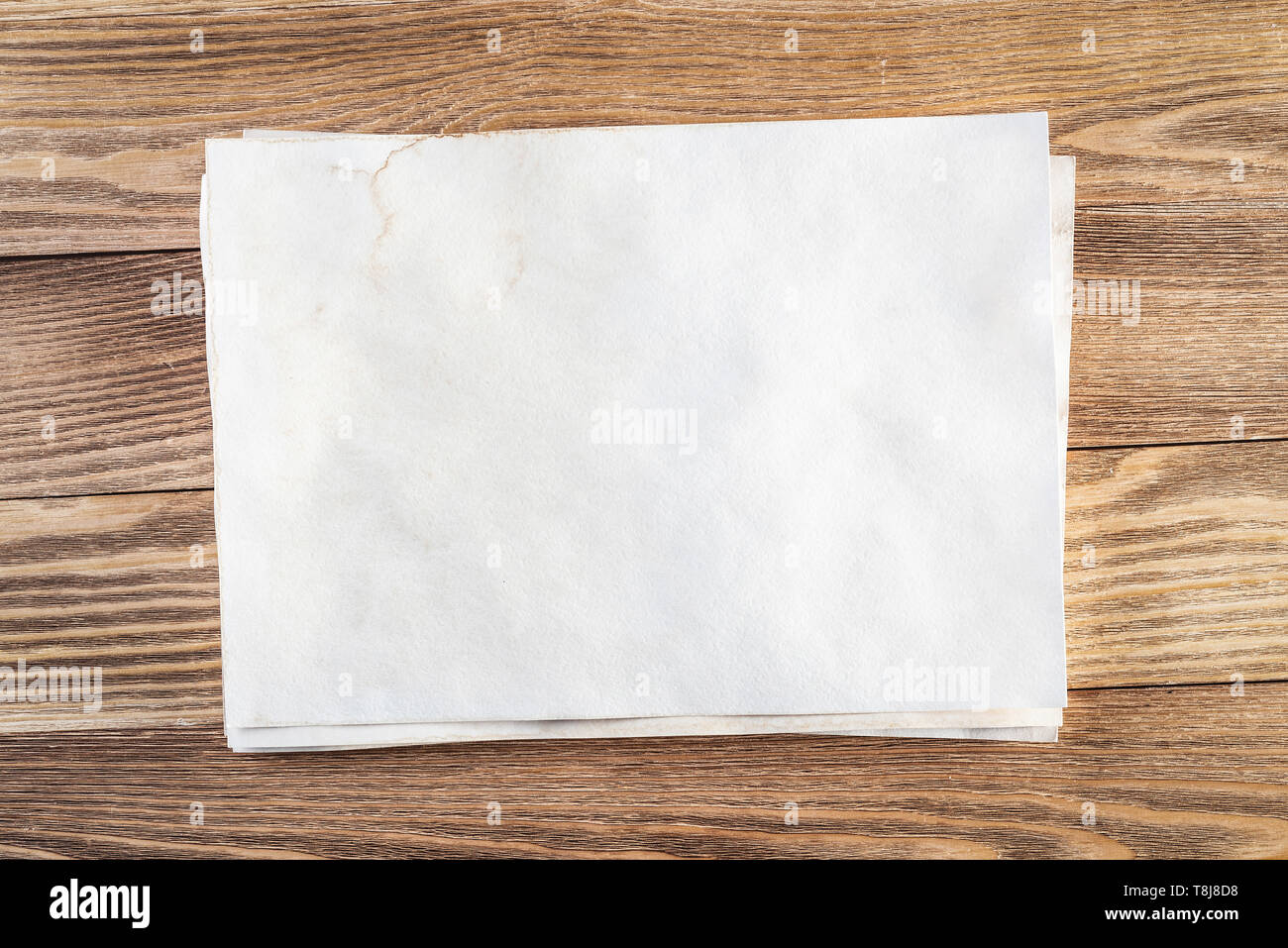 Artist workplace with sheet of paper Stock Photo - Alamy