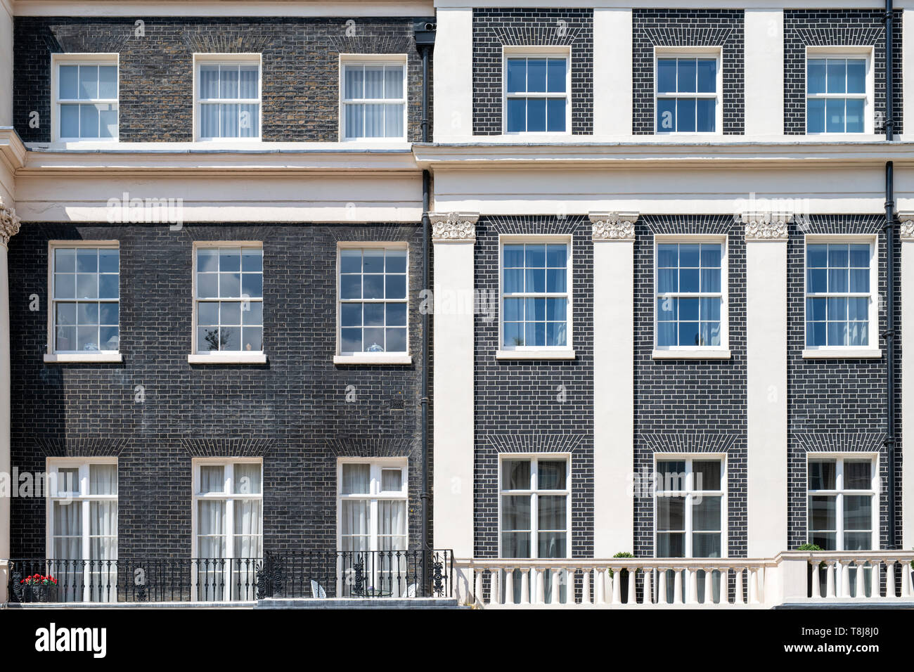 Brick Houses London High Resolution Stock Photography and Images - Alamy