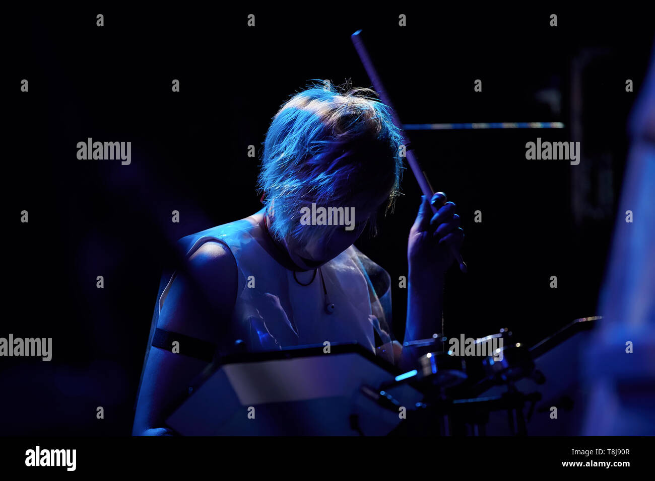 ONUKA band playing in the Lviv club Stock Photo - Alamy