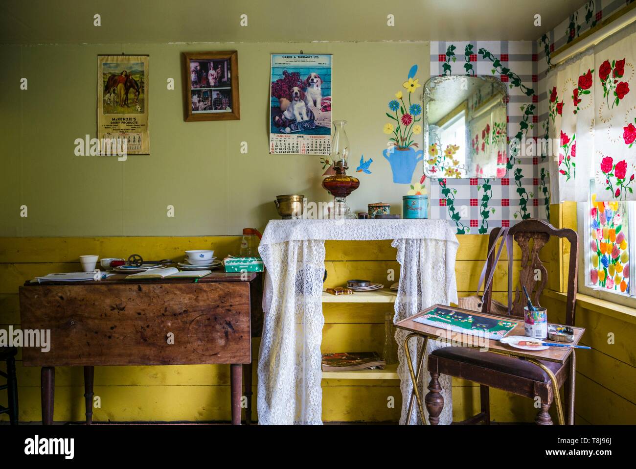 Canada, Nova Scotia, Digby, Maud Lewis House Replica built by Murray ...
