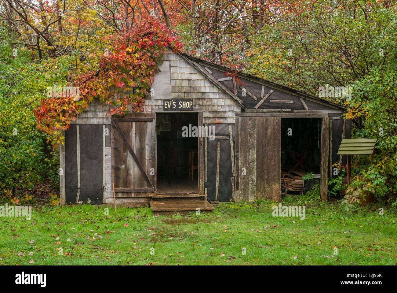 Canada, Nova Scotia, Digby, Maud Lewis House Replica built by Murray ...
