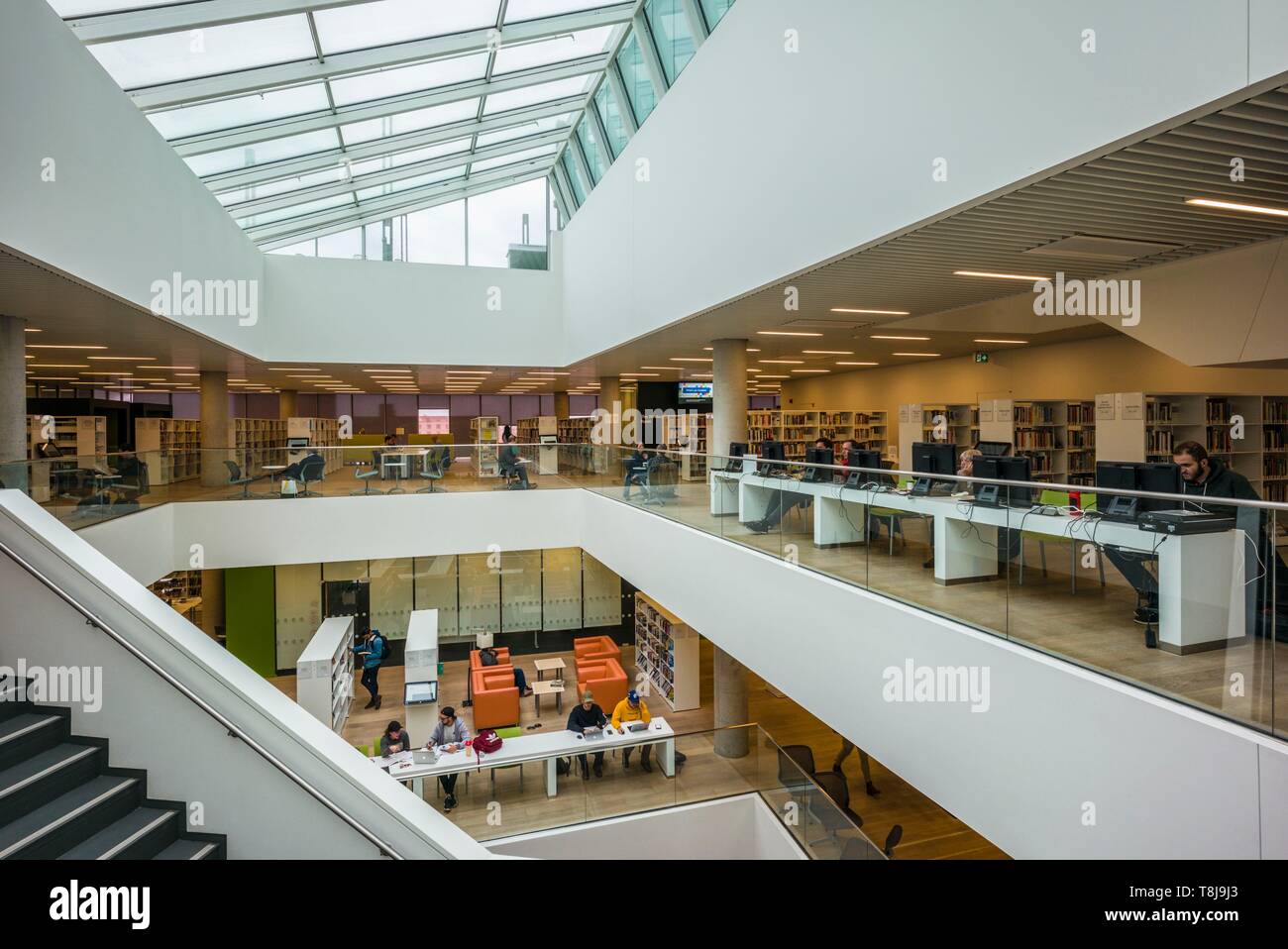 Canada, Nova Scotia, Halifax, Halifax Central Library, b. 2014 ...