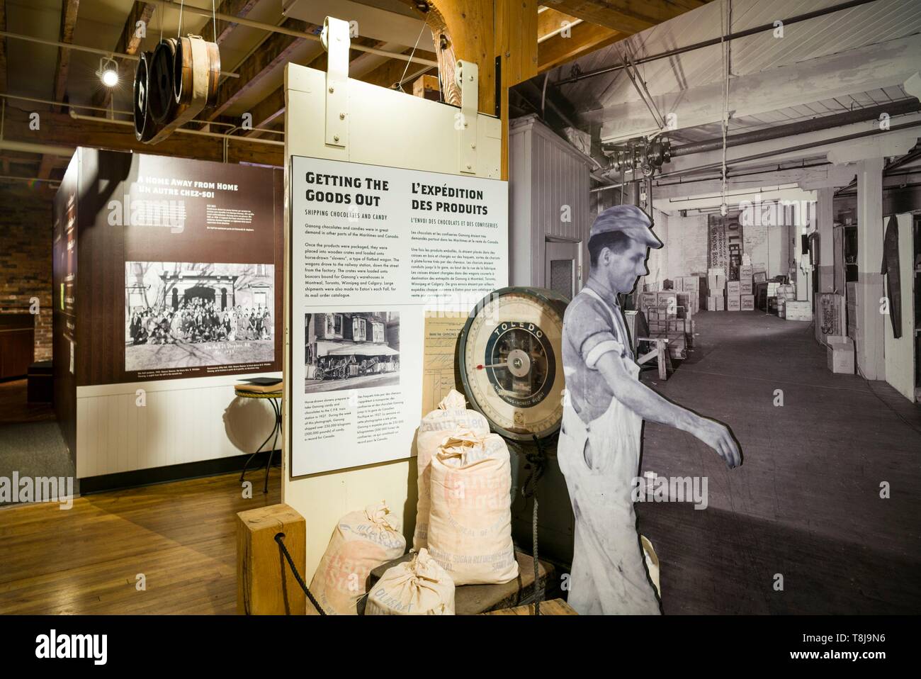 Canada, New Brunswick, Bay of Fundy, St. Stephen, The Chocolate Museum ...