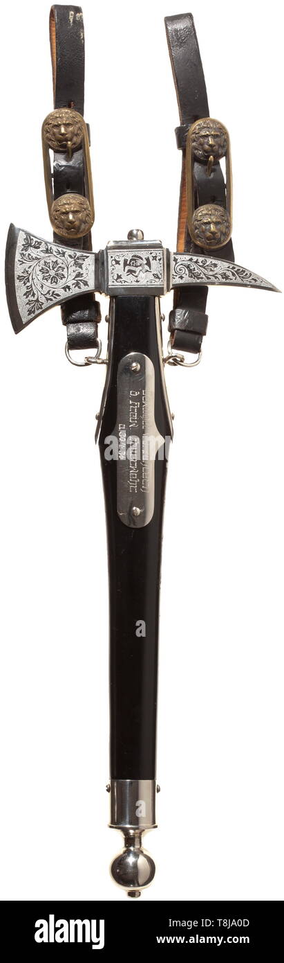 Axe with lions head hi-res stock photography and images - Alamy