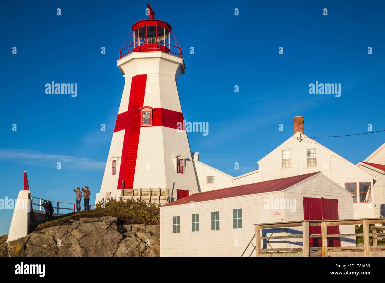 Canada, New Brunswick, Campobello Island, Head Harbour Lightstation ...