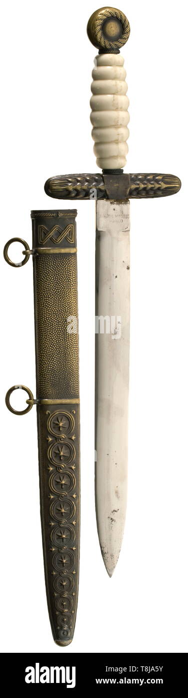 A dagger M 1944 for senior officers of the Arbeitsdienst Double-edged ...