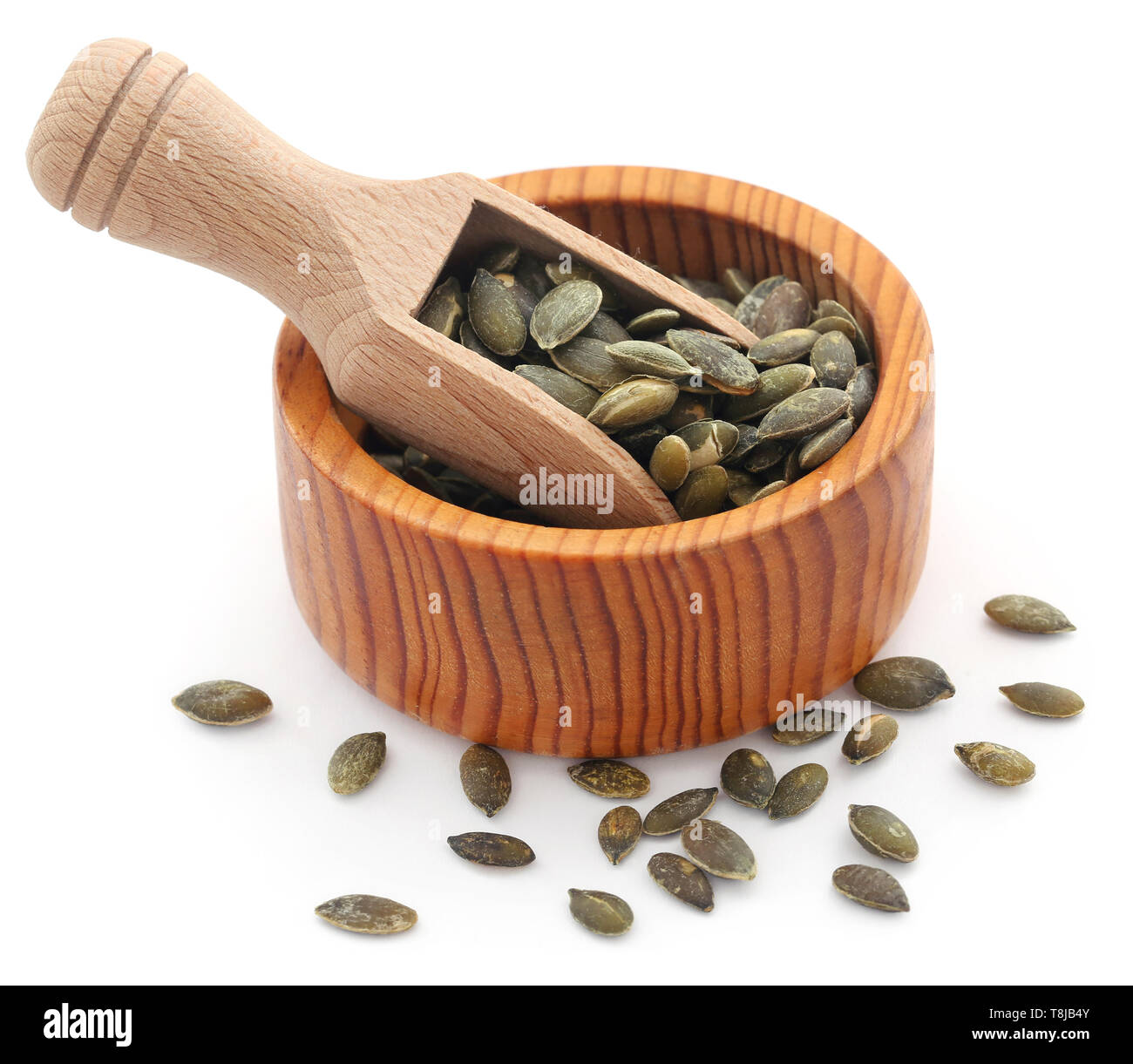 Roasted salty pumpkin seeds hi-res stock photography and images - Alamy