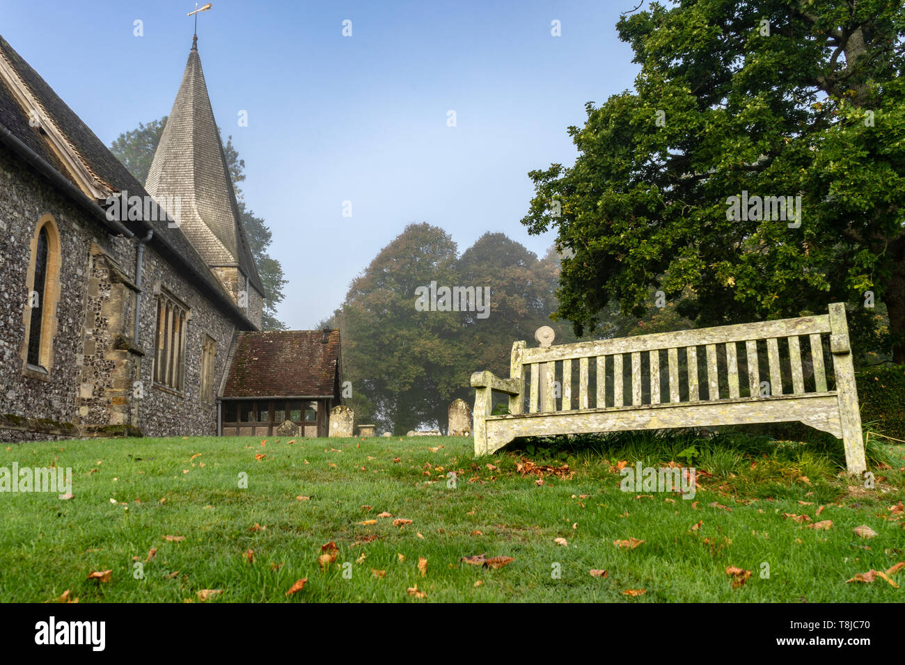 Country church UK Stock Photo - Alamy