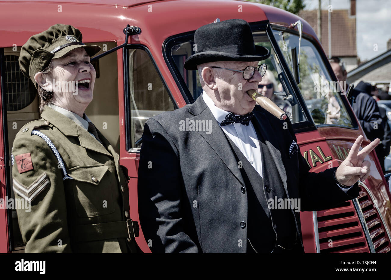 Ww2 reenactors hi-res stock photography and images - Alamy