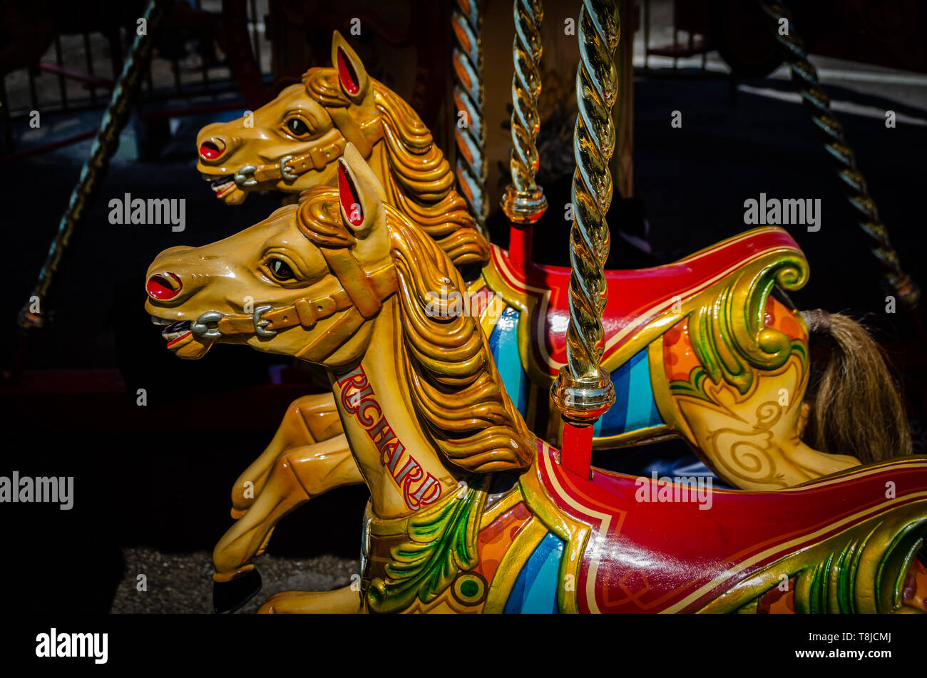 Fair carousel hi-res stock photography and images - Alamy