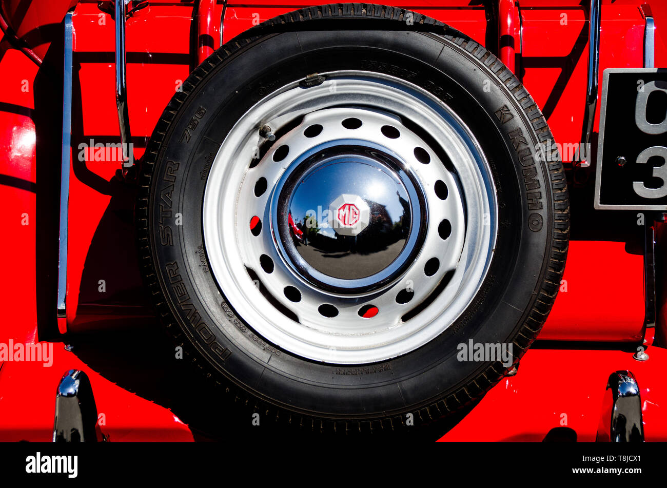 Rear view motoring hi-res stock photography and images - Alamy