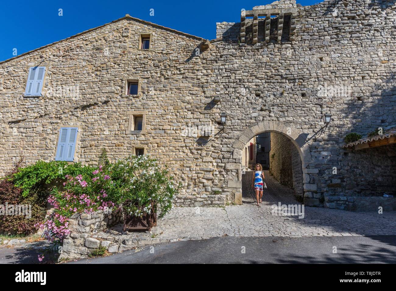 France, Vaucluse, Seguret, labeled the Most Beautiful Villages of ...