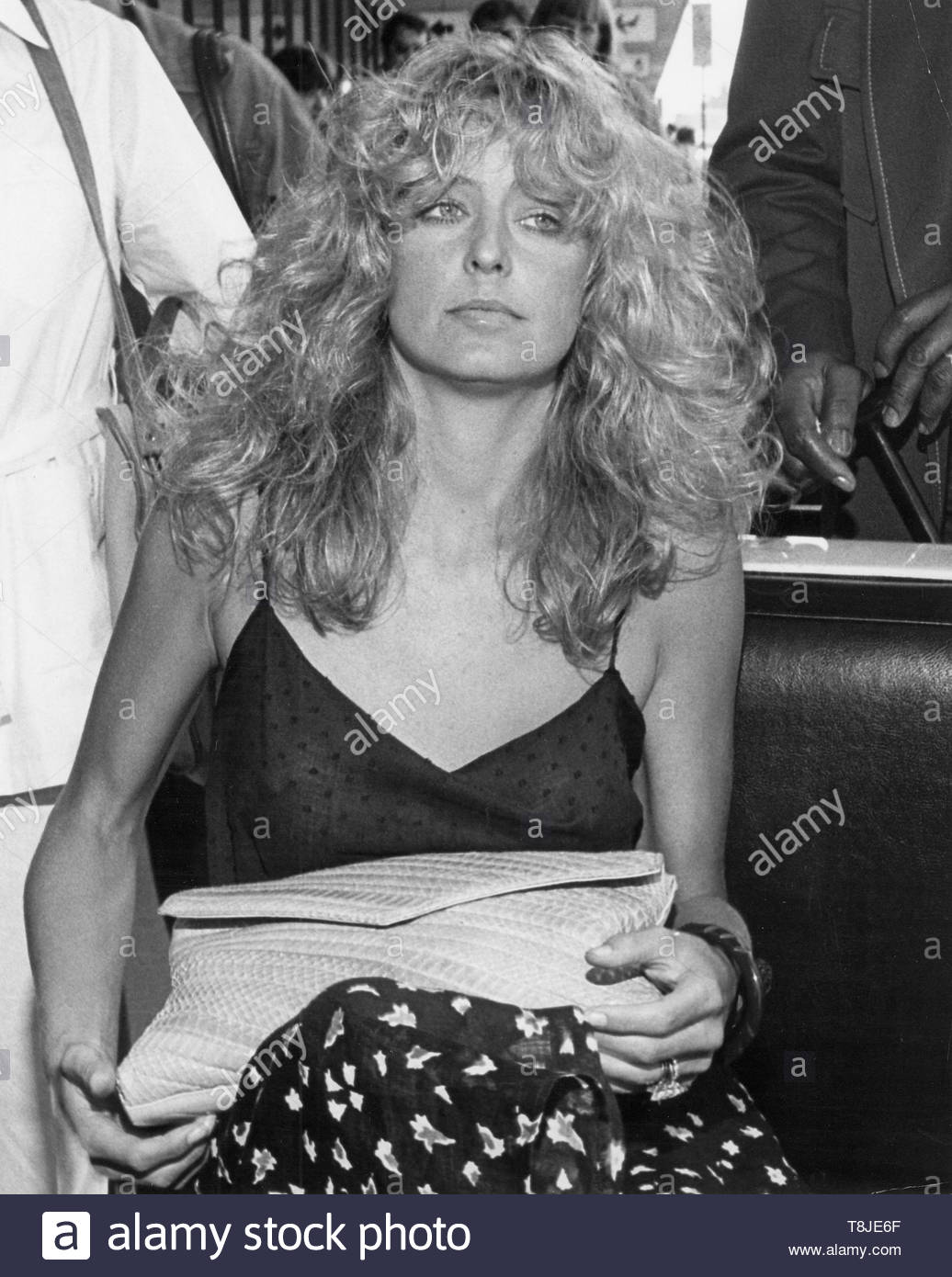 Farrah Fawcett Black and White Stock Photos & Images - Alamy
