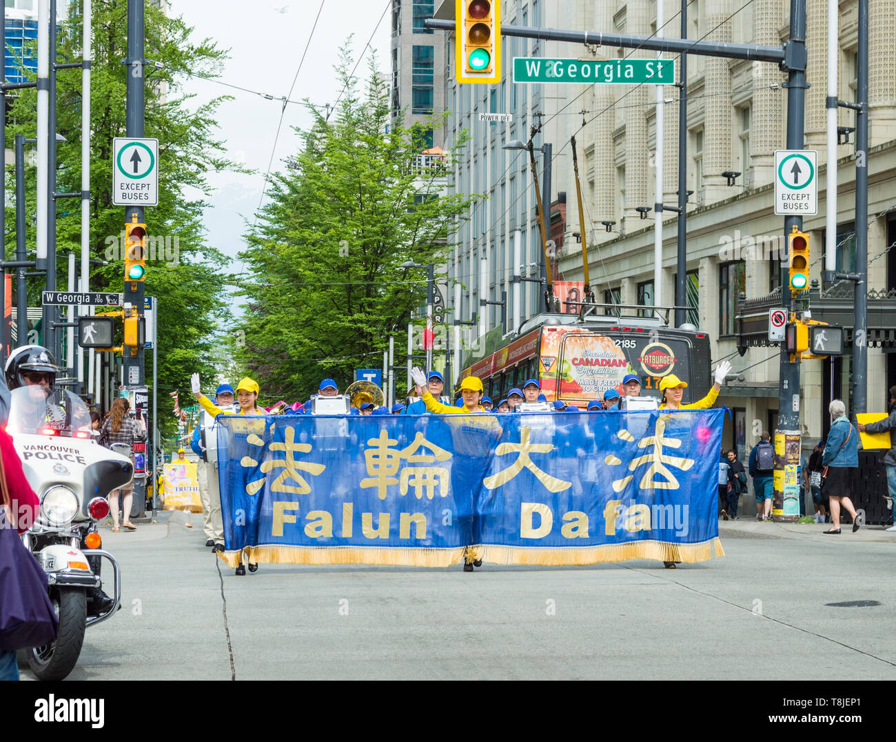 Falun Dafa, also known as Falun Gong, practitioners in the Divine Land ...