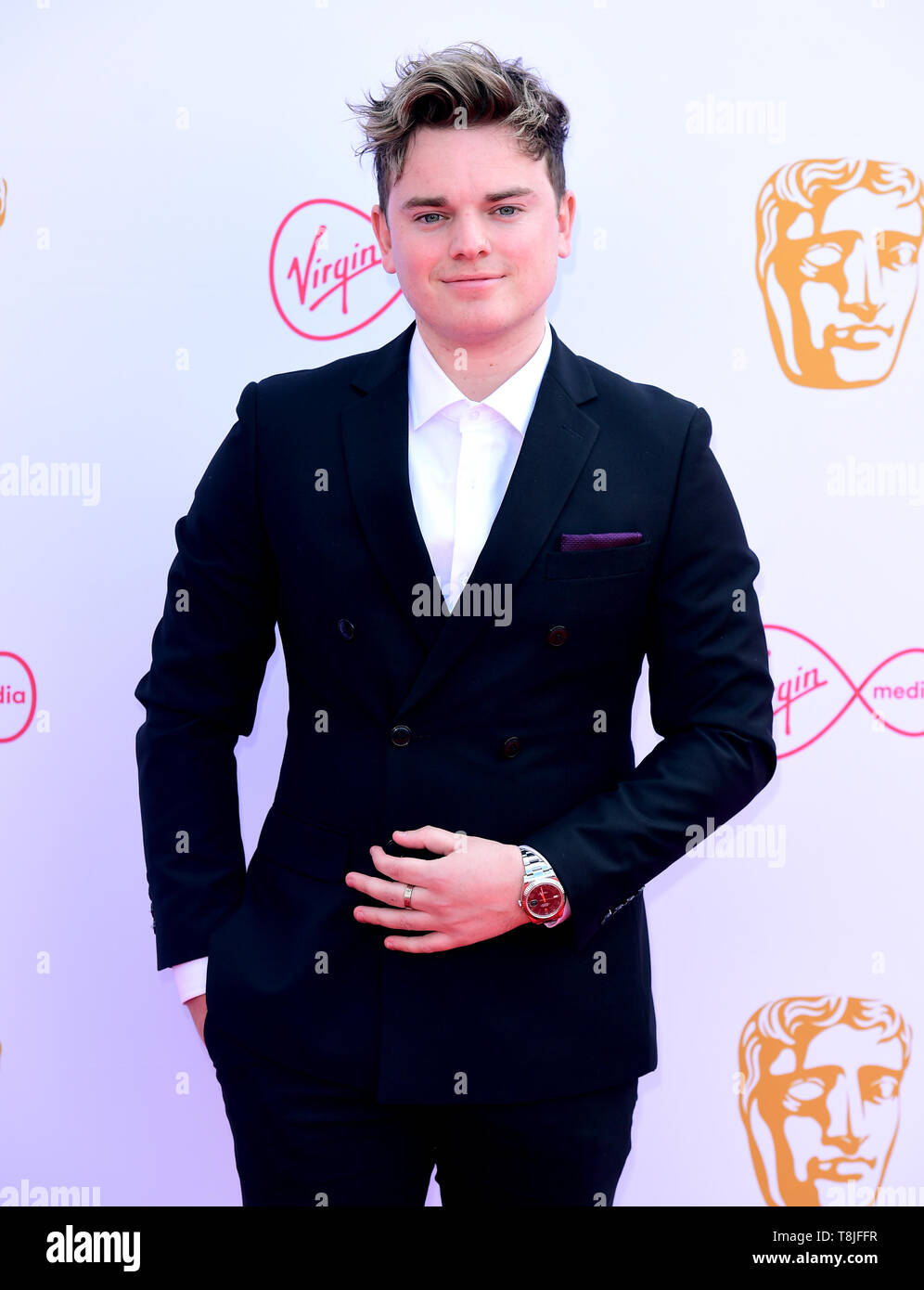 Jack Maynard attending the Virgin Media BAFTA TV awards, held at the ...