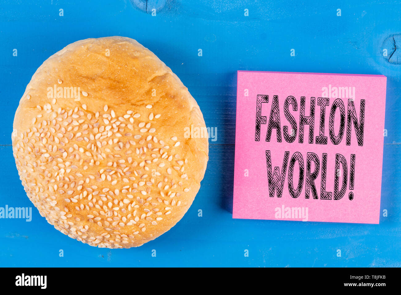 Writing note showing Fashion World. Business concept for world that ...