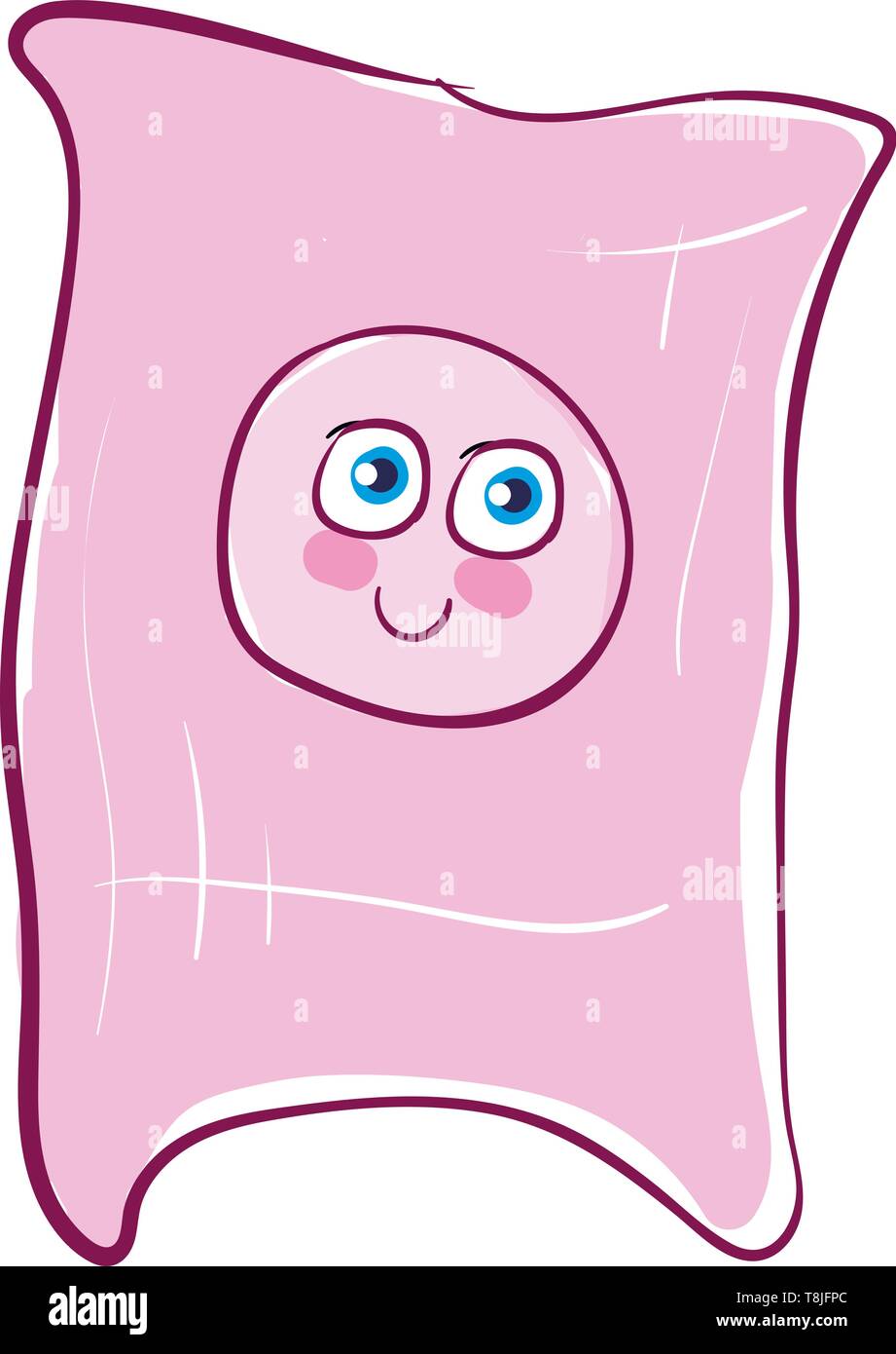 Rose pink cheeks Stock Vector Images - Alamy