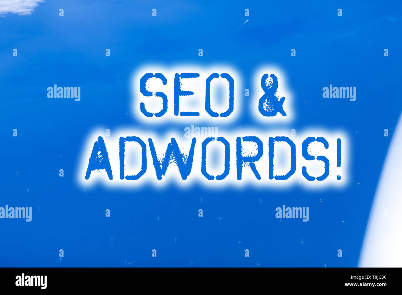 Conceptual hand writing showing Seo And Adwords. Concept meaning they ...