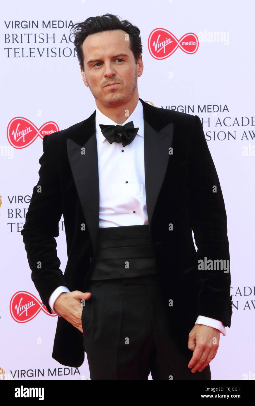 Andrew Scott seen on the red carpet during the Virgin Media BAFTA ...