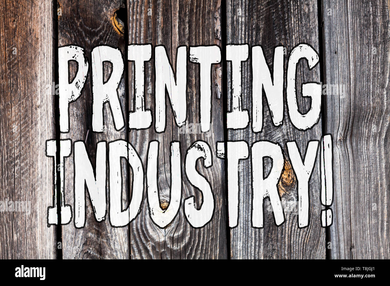 Conceptual hand writing showing Printing Industry. Concept meaning ...