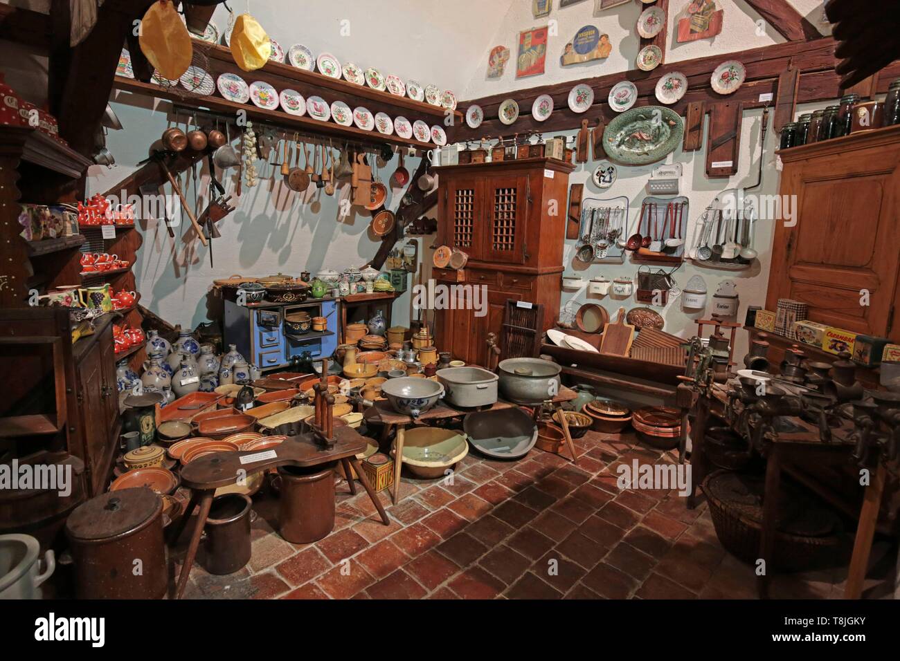 France, Bas Rhin, Gertwiller, The House of Gingerbread LIPS whose ...