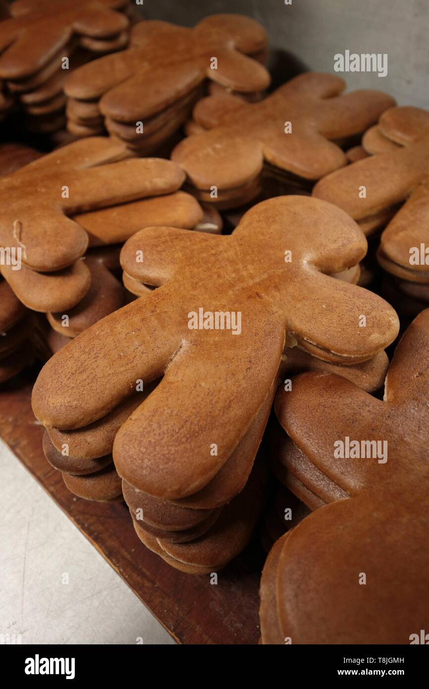 France, Bas Rhin, Gertwiller, The House of Gingerbread LIPS whose ...