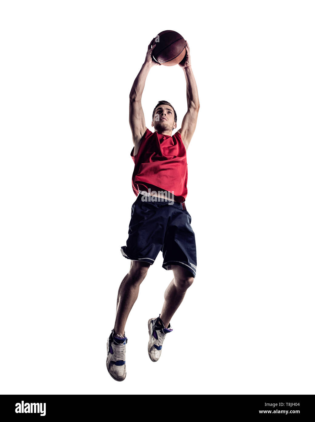 Men exercising Cut Out Stock Images & Pictures - Alamy