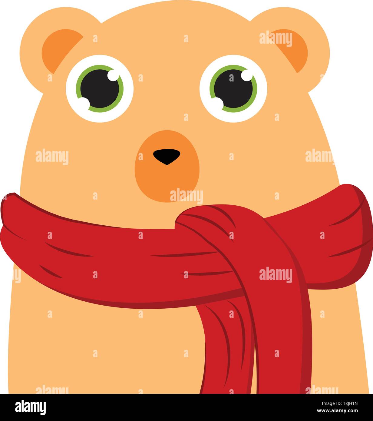 Wide scarf Stock Vector Images - Alamy