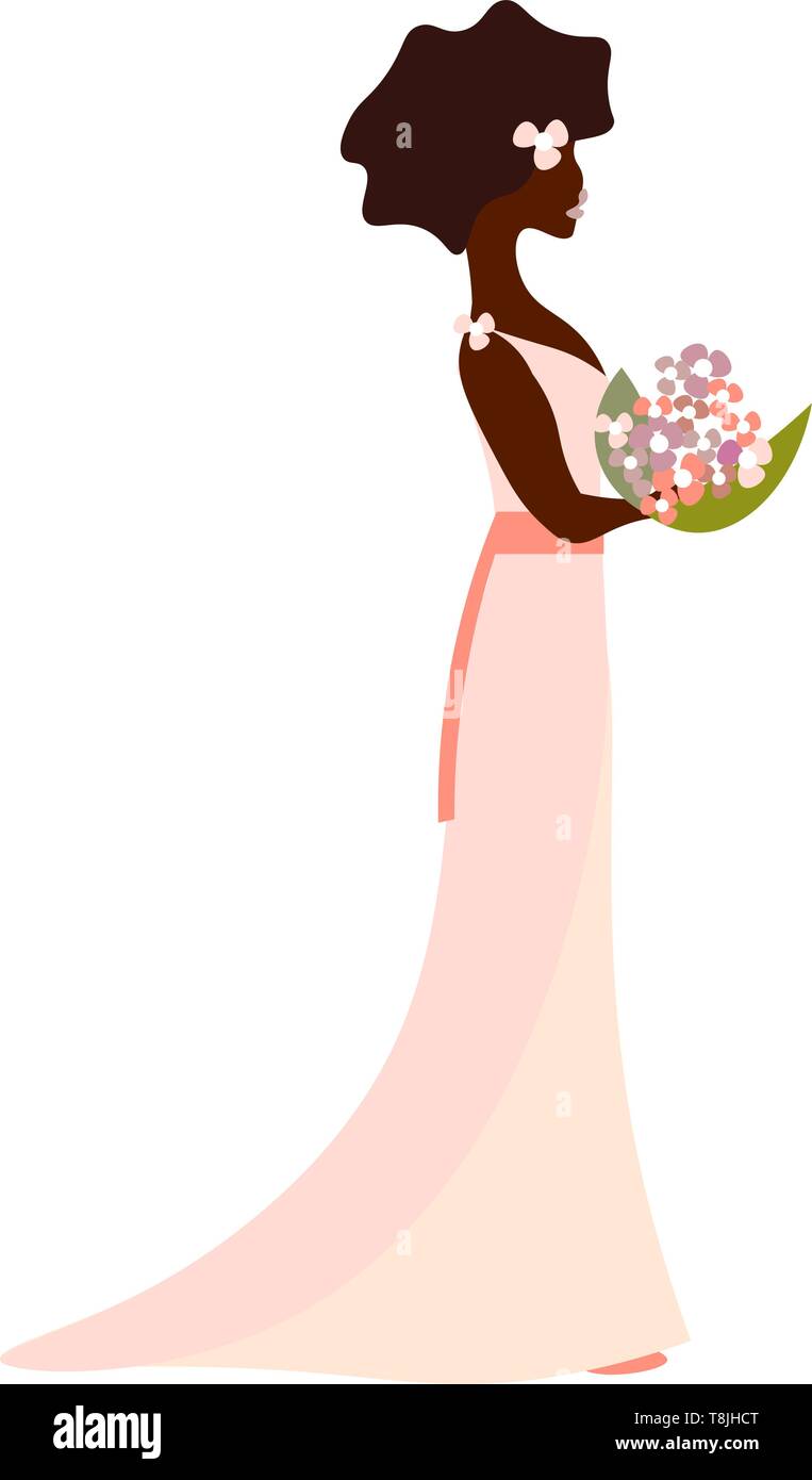 Wedding bouquet accessories Stock Vector Images - Alamy