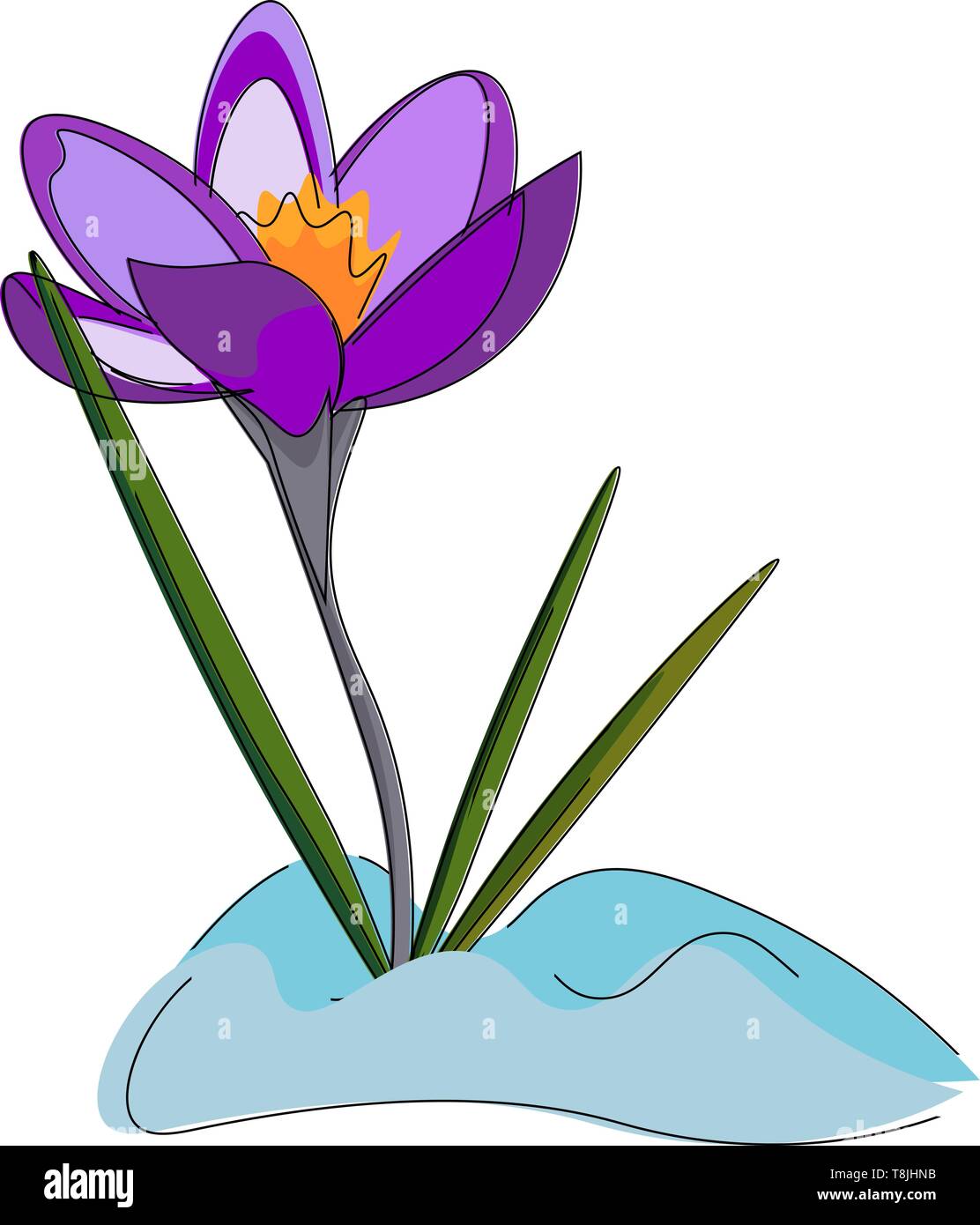 Yellow stigma Stock Vector Images - Alamy