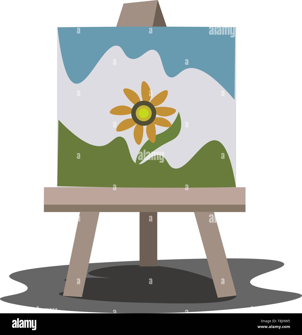 A flower stand Stock Vector Images - Alamy