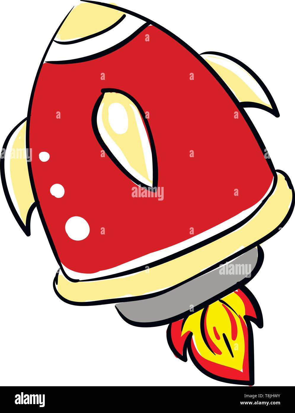 Flames coming out window Stock Vector Images - Alamy