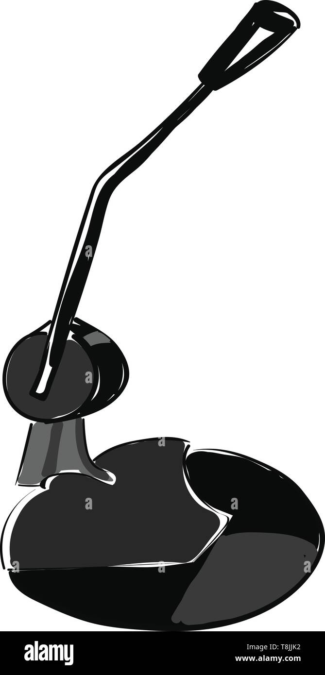 Computer Microphone Drawing