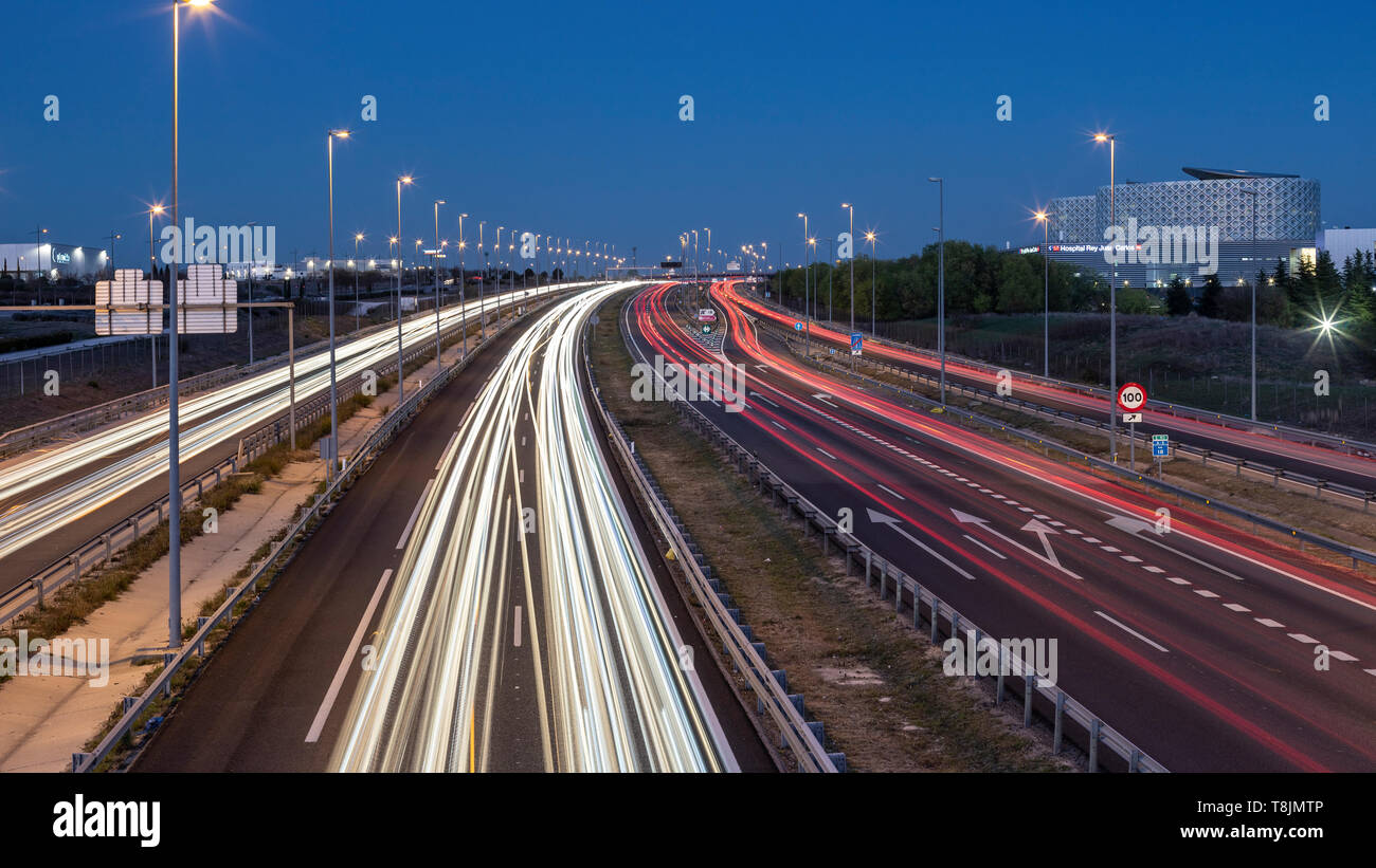 Madrid rush hour hi-res stock photography and images - Alamy