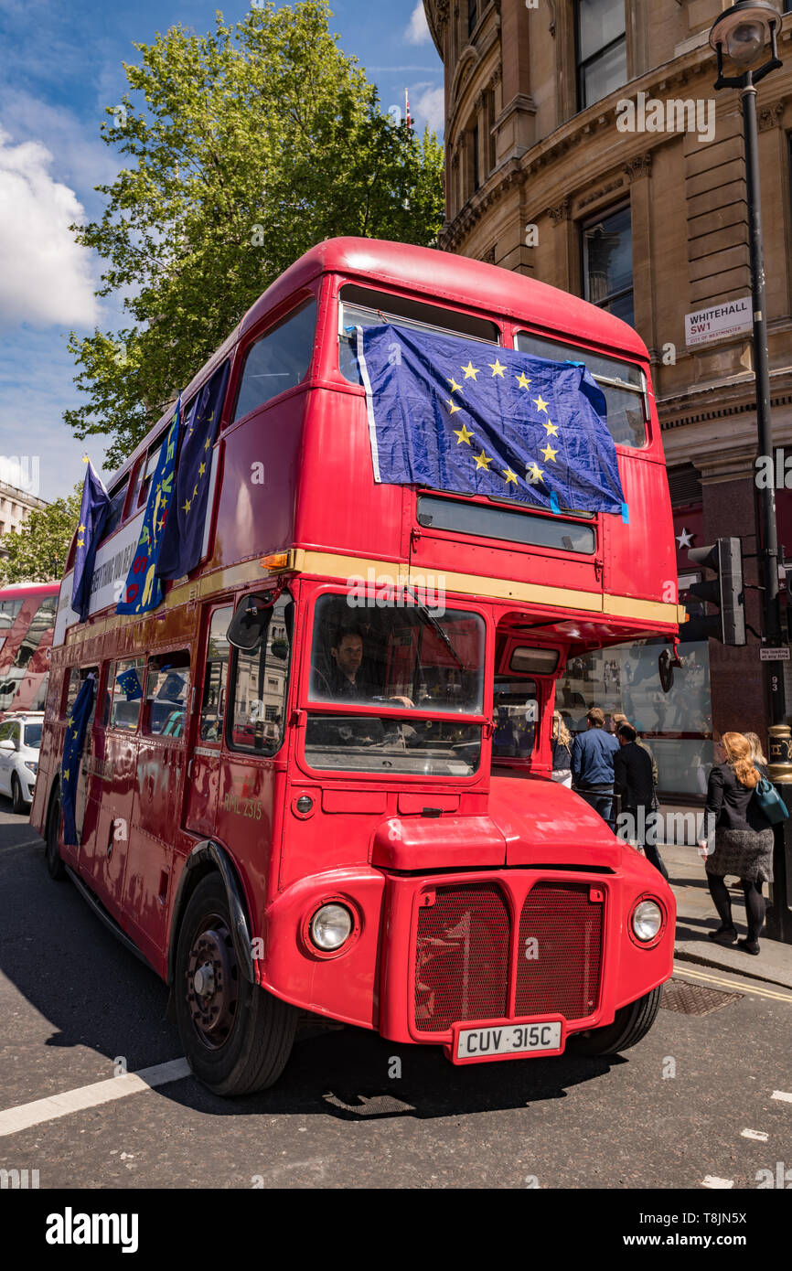 Remain Campaign London Bus Stock Photo - Alamy